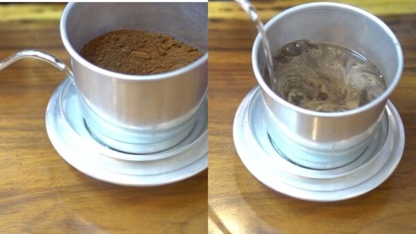 Should you brew coffee with aluminum or stainless steel phin filter
